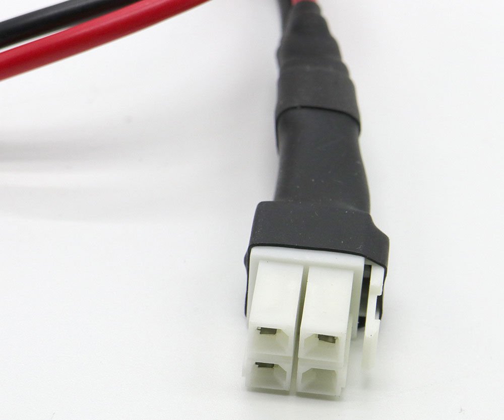 30A 1M Fuse 4 PIN Short Wave Power Supply Cord Cable for ICOM IC-7000 FT450 FT950