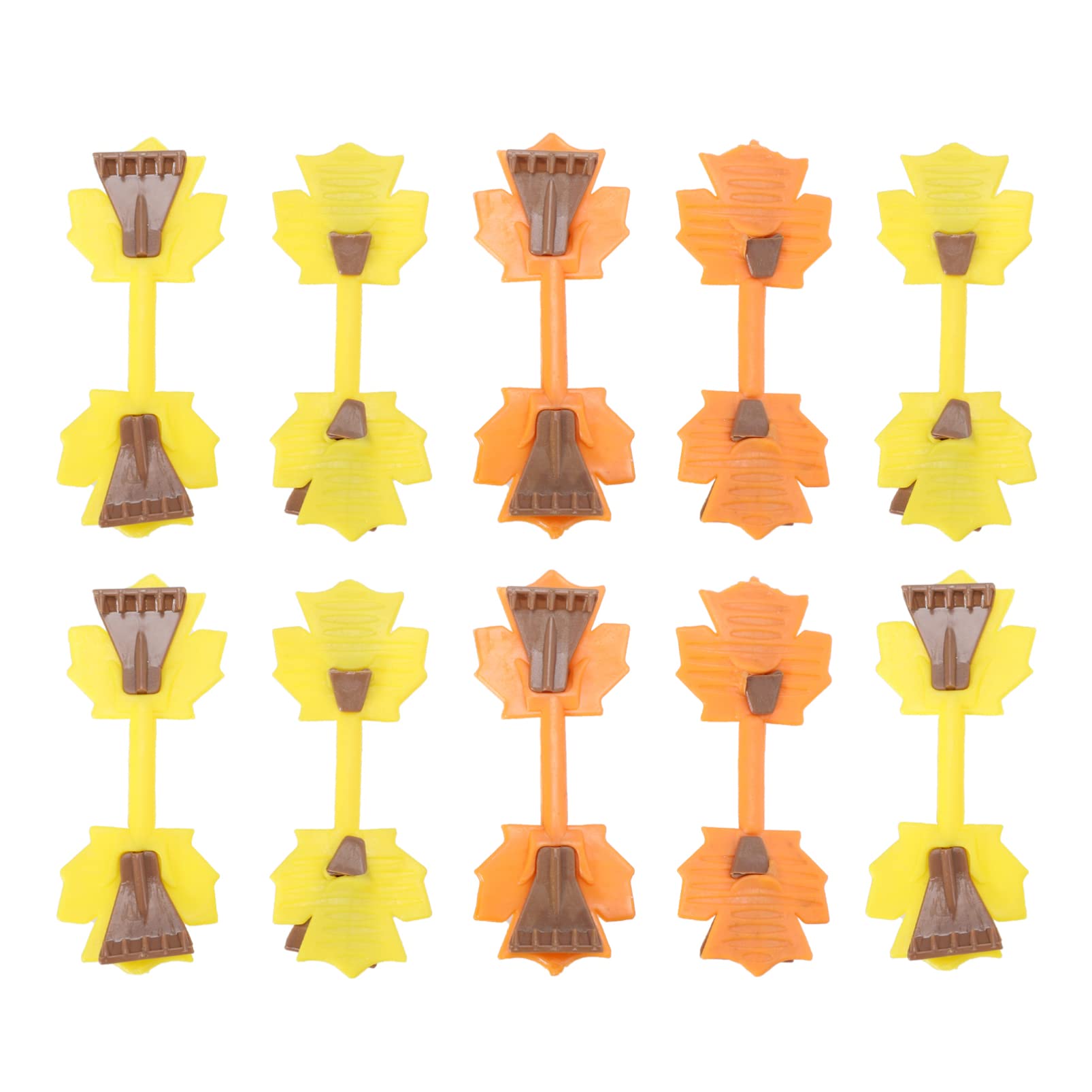 12 Pack Baby Cloth Diaper Fastener Replaces Diaper Safety Pins Fixing Clip Cloth Prefolds Fastener Flat fold Cloth Diaper Fastening Clips Nappy Clips (Random Color)