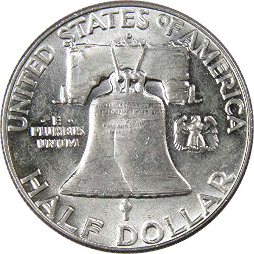 1963 D Franklin Half Dollar AG About Good 90% Silver 50c US Coin Collectible