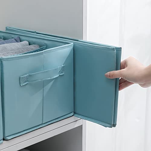 3 PCS Wardrobe Clothes Organizer,Clothing Storage Bins,Closet Organizer,Drawer Organizers for Clothing,Foldable Closet Clothes Divider for Pant Towel Scarf Sweater Sweatshirt Baby