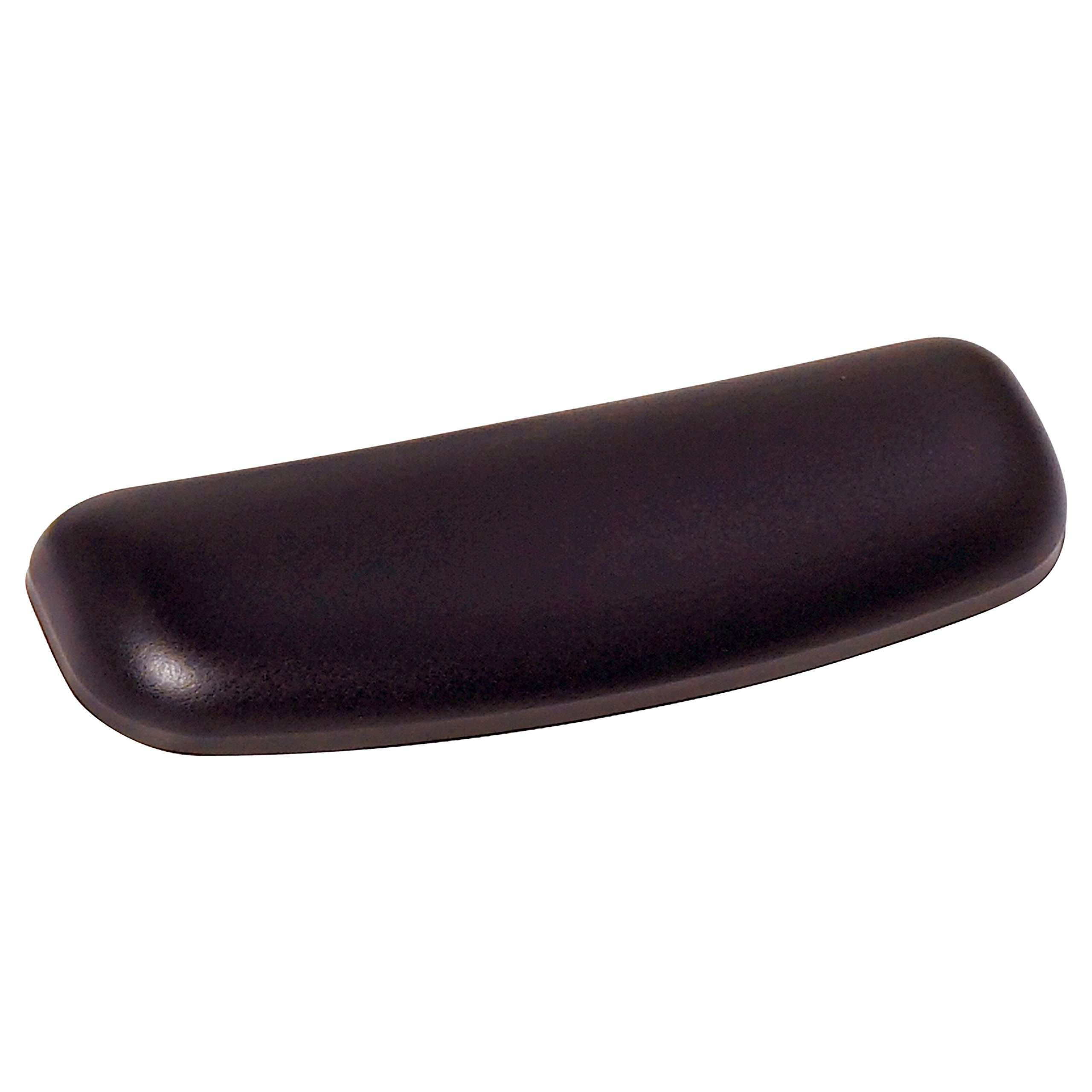 3M Gel Wrist Rest for Mouse, Soothing Gel Comfort with Durable, Easy to Clean Leatherette Cover, Antimicrobial Product Protection, 6.9", Black (WR305LE)
