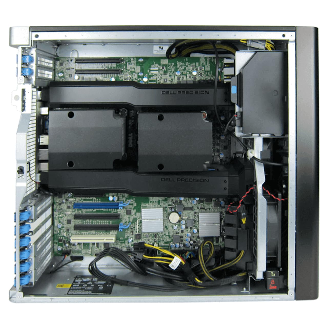 Dell Precision T7910 Mid-Tower Workstation - 2X Intel Xeon E5-2620 v3 2.4GHz 6 Core Processors, 64GB DDR4 Memory, 1TB HDD, Nvidia Quadro K2200, Windows 10 Pro. (Renewed)