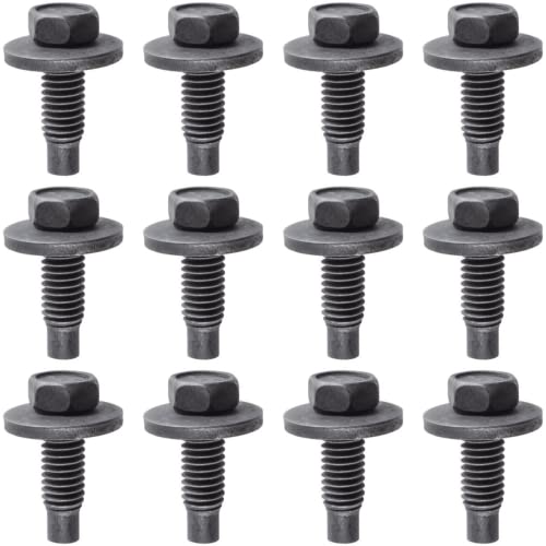 1967-1972 GM Truck 12-Piece Door Hinge | Body Bolt | Hardware Kit (3/8-16 x 1 3/16") Standard Thread | FITS: Chevrolet, GMC C10, C15, C20, C25, C30, C35, K5 Blazer, C/K 1500, 2500, 3500 Pick Up.
