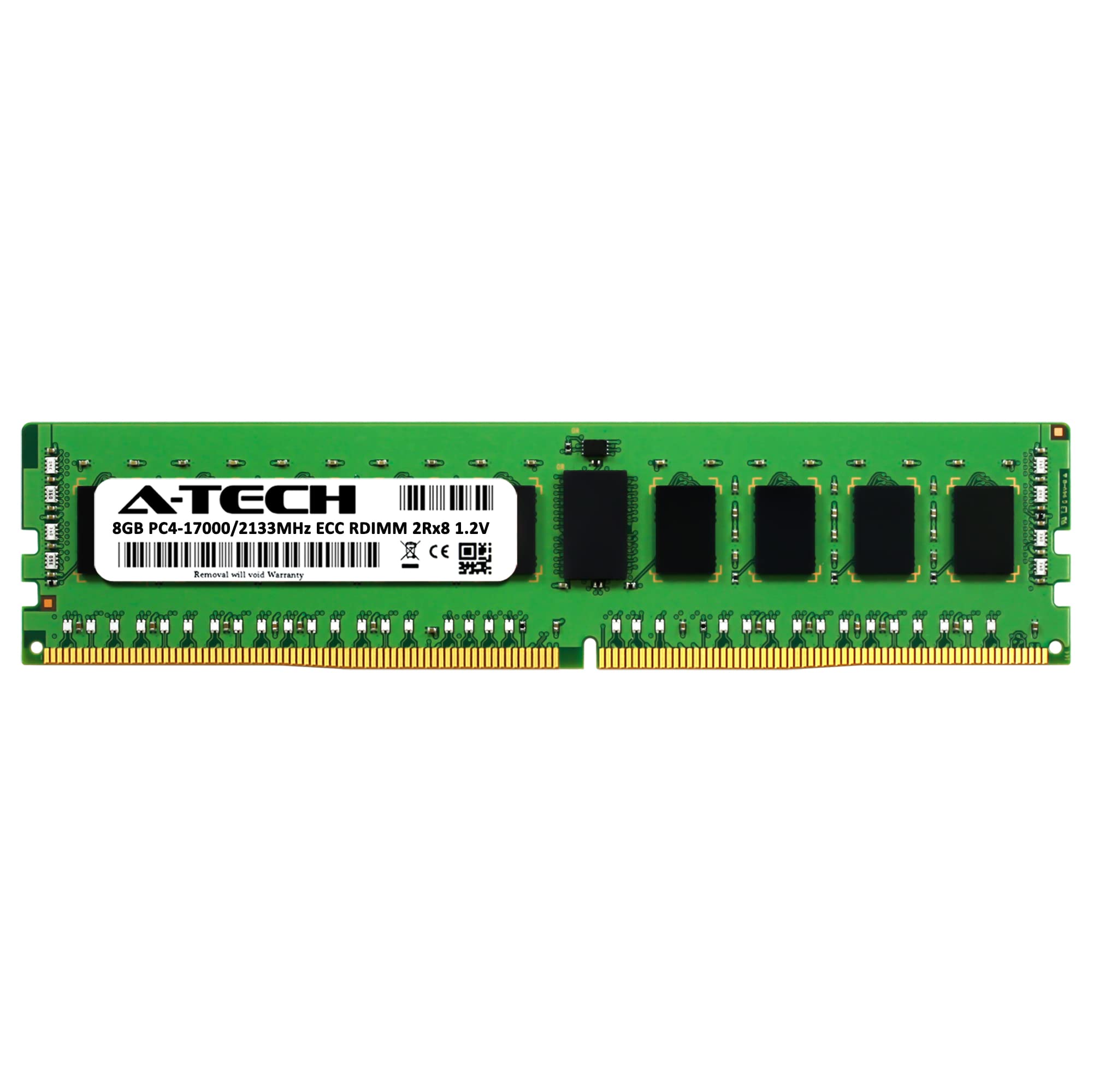 A-Tech 8GB RAM Replacement for HPE 759934-B21, 774171-001, 762200-081 | DDR4 2133MHz PC4-17000 ECC RDIMM 2Rx8 1.2V Registered DIMM 288-Pin Memory Compatible for Apollo, ProLiant Gen9 Servers
