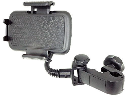 AccessoryBasics Music Mic Microphone Stand Smartphone Mount w/Multi Angle 360° Swivel Adjust Holder for Apple iPhone 14 13 12 11 MAX Pro Samsung Galaxy S23 S22 S21 Flip Google Pixel XL phones