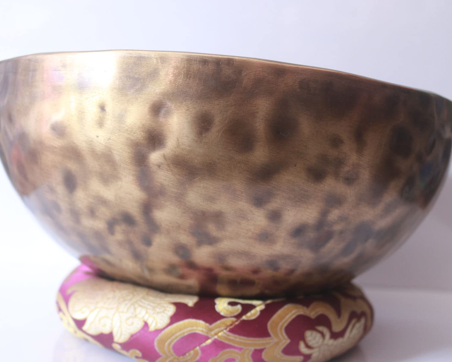 12 Inch Yogi Carving Singing Bowl | Handmade Seven Metal Tibetan Singing Bowl-Hand Hammered Himalayan Singing Bowls By Singing Bowl Nepal(SBN)