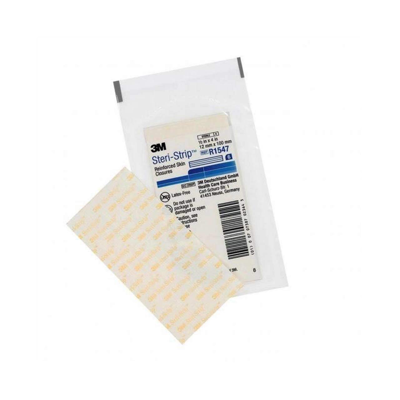 3M Steri Strip Adhesive Skin Closure 0.5in x 4in - Sold By Box 50 R1547