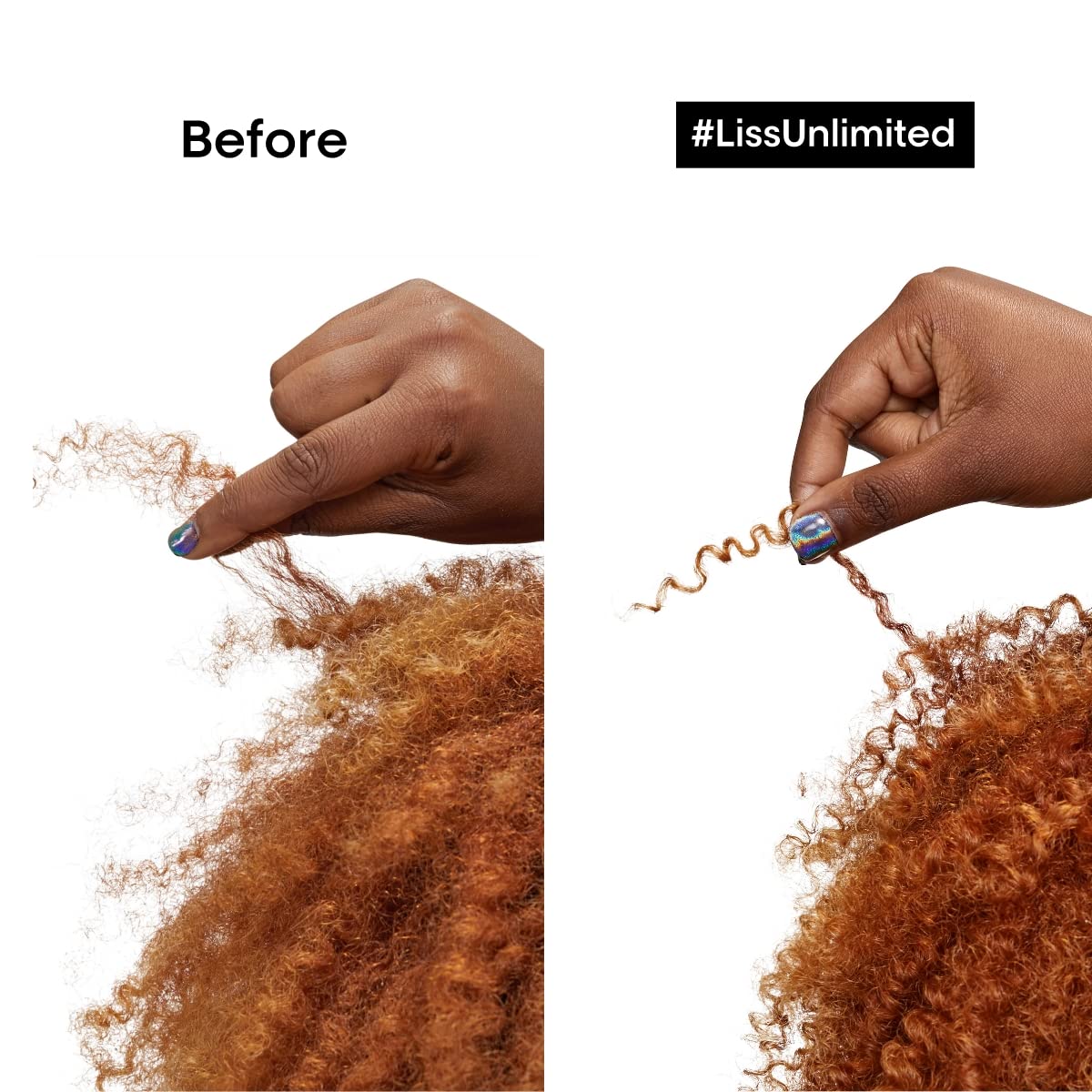 L'Oreal Professionnel Liss Unlimited Shampoo - Provides Long-Lasting Frizz & Humidity Protection With Moisture, For Frizzy & Textured Hair Types, With Prokeratin
