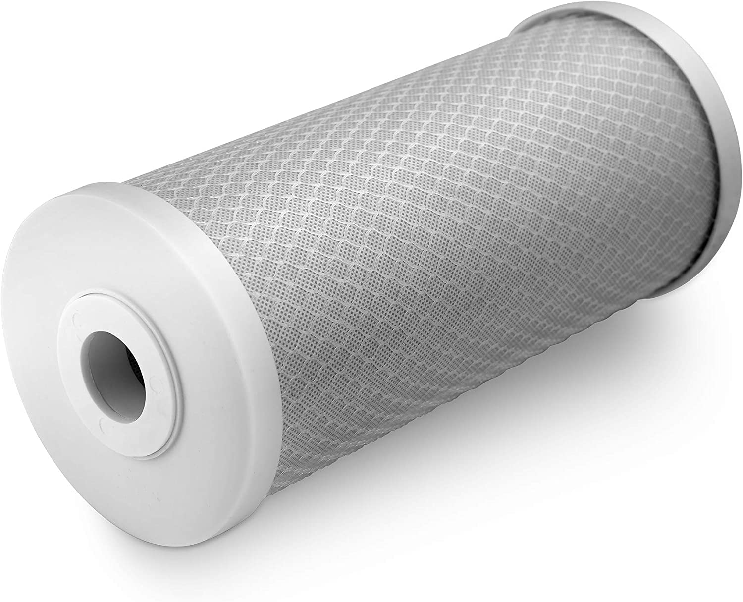 2 High Capacity Coconut Shell Carbon Block & 2 Big Polypropylene Sediment 5 Micron 4.5" x 10" Water Filter Cartridges for Universal Whole House System COMPATIBLE WITH: FC15BX4, 155358-43, DGD-5005-10