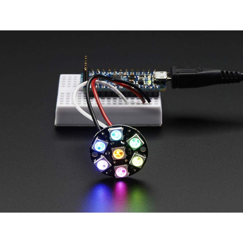 Adafruit Industries NeoPixel Jewel - 7 x 5050 RGB LED with Integrated Drivers