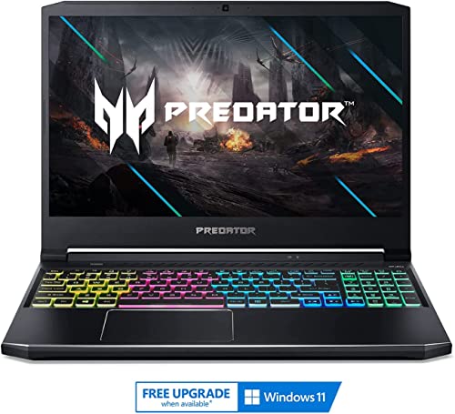 Acer Predator Helios 500 PH517-51-72NU Gaming Laptop, Intel Core i7-8750H, GeForce GTX 1070 Overclockable Graphics, 17.3" Full HD 144Hz G-Sync Display, 16GB DDR4, 256GB PCIe NVMe SSD, 1TB HDD
