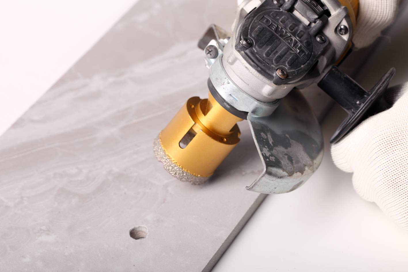 ABLE Vacuum brazed Diamond Dry Drilling bits Core bits with 5/8-11 for Porcelain Tile Granite Marble Stone Masonry Brick Medium Set(20/35/40/43/50/68mm)