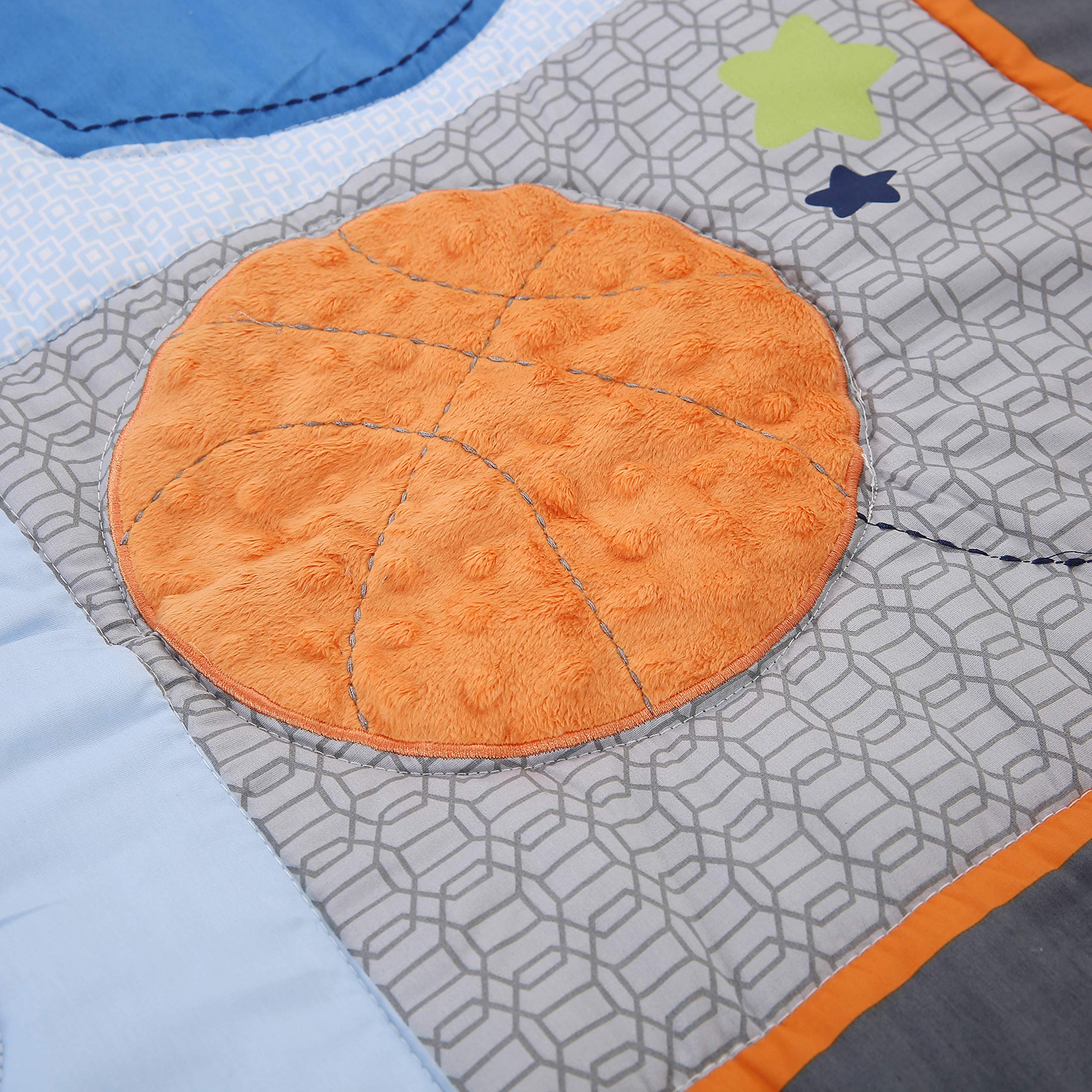 Baby Spark All-Star MVP 3pc Soft Cotton Crib Bedding Set