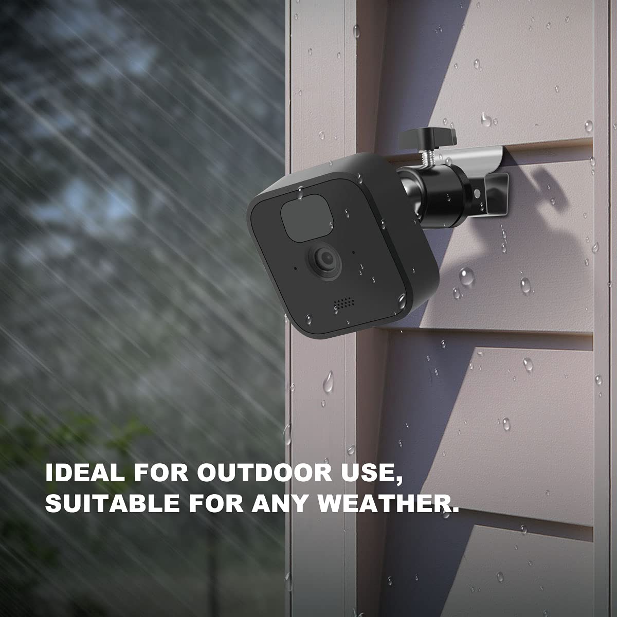LANMU Vinyl Siding Mount Compatible with Blink Outdoor Camera, No-Hole Needed Hooks Clips and Mounting Bracket for Mounting Blink Camera, Accessories, Weatherproof, Easy to Use (3 Pack)