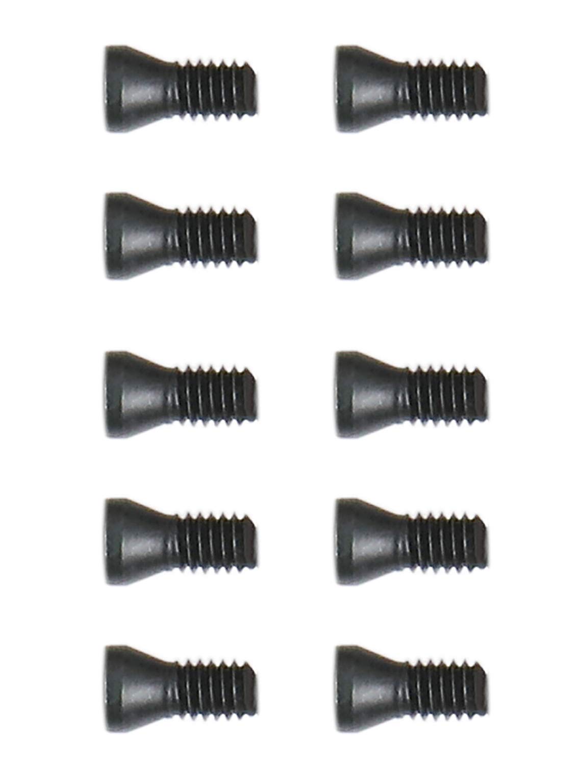 Accusize Industrial Tools M2.5 by 6 Replacement Screws for Indexable Face Mill and End Mills, 10 Pc, 0046-0910x10