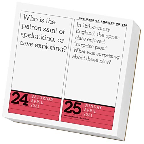 365 Days of Amazing Trivia! Page-A-Day Calendar 2021