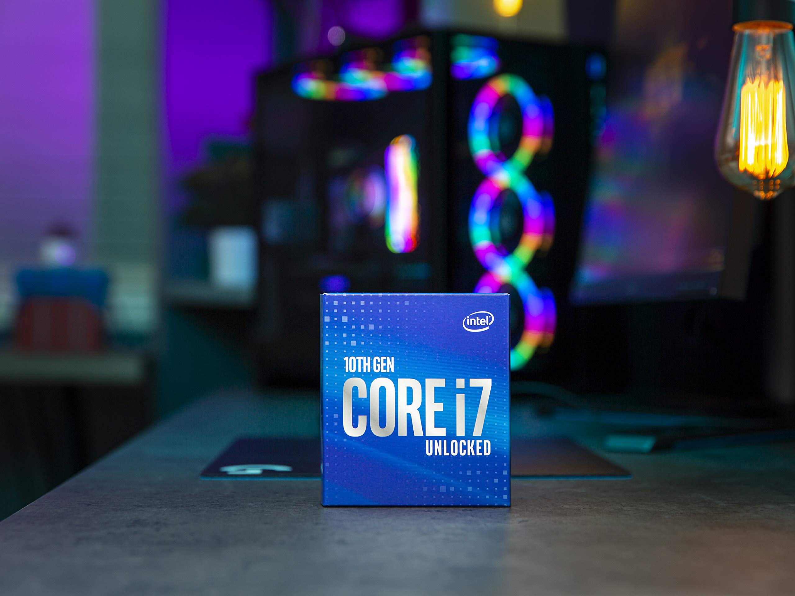 Intel Core i7-10700K Desktop Processor 8 Cores up to 5.1 GHz Unlocked LGA1200 (Intel 400 Series Chipset) 125W (BX8070110700K) (Renewed)