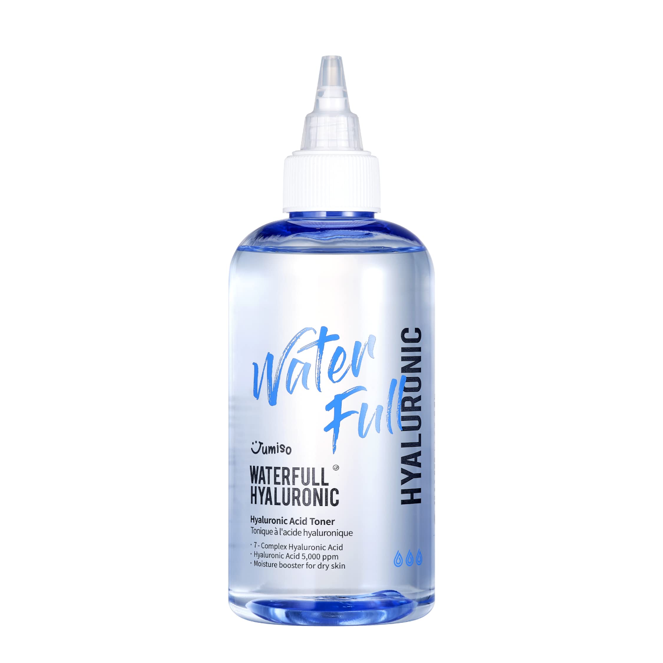 Jumiso Waterfull Hyaluronic Toner 250ml | Face Moisturizer, Facial Toner for All Skin Types, Daily Deep Hydration, Mother's Day, Gift | Vegan, Fragrance-Free