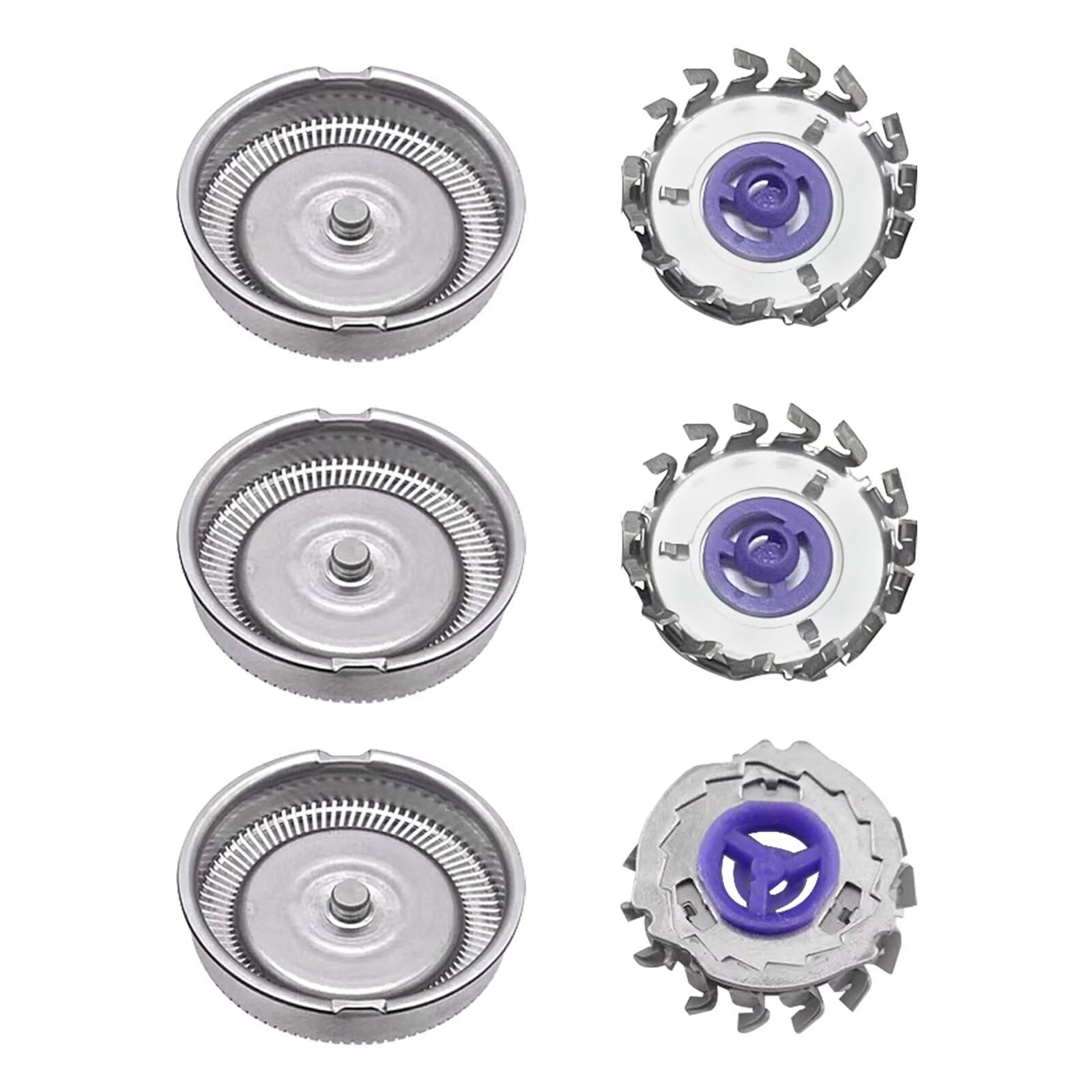 3X Replacement Shaver Head Shaver Blade for Philips Norelco 4604X, 4603X, 4602X, 4601X, 4401LC, 4402LC, 4403LC