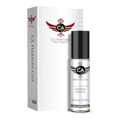 CA Perfume Impression of Mojave Ghost For Women & Men Replica Fragrance Body Oil Dupes Alcohol-Free Roll-On 0.3 Fl Oz/10ml