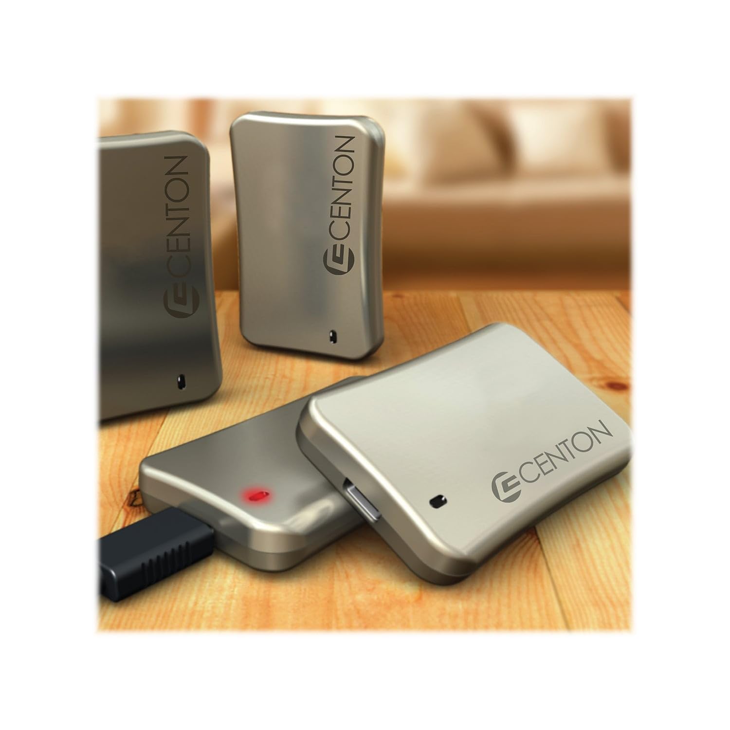 Centon Electronics USB C External Solid State Drive, External Hard Drive, Portable and Travel-Friendly Laptop Accessories, 480 GB Capacity