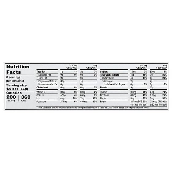 12 oz boxes : RONZONI SUPERGREENS THIN SPAGHETTI (6)