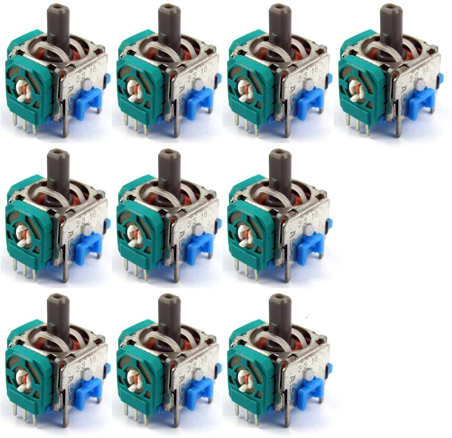 10 x 3D Rocker Analog Joystick Sensor Module for Sony PS4 Xbox One Wireless Controller Controller Replacement