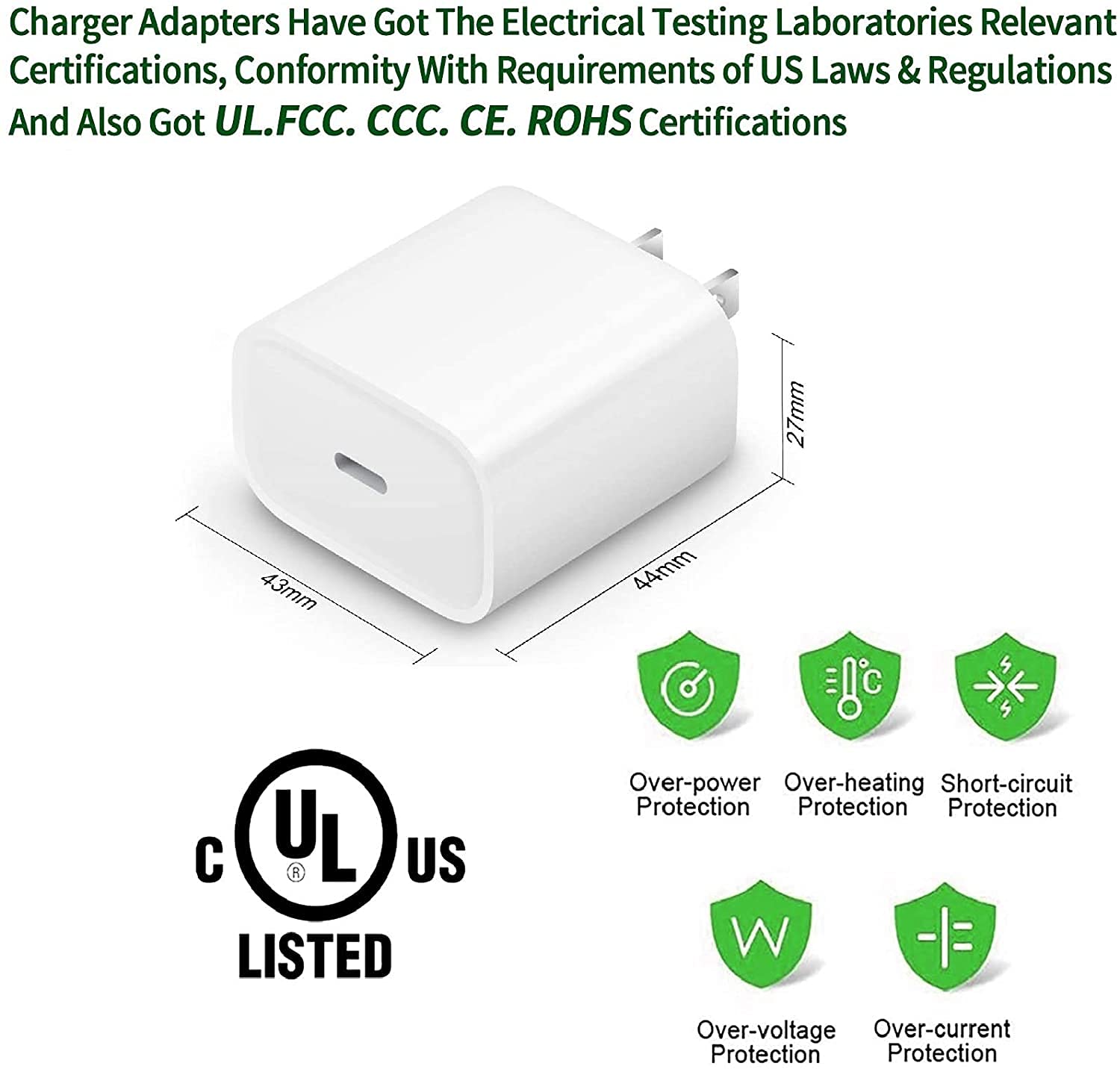 iPhone 14 13 12 11 Super Fast Charger [Apple MFi Certified ] 20W High Speed PD USB-C Wall Charger 6FT Cable Compatible with iPhone 14/14 Pro/14 Pro Max/14 Plus/13/13Pro/12/12 Pro/11/11Pro,iPad