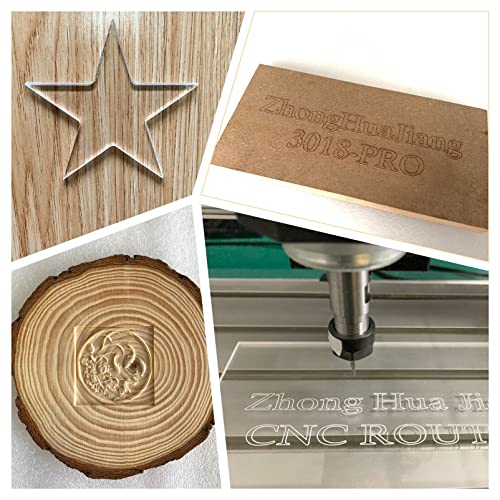 1610 silver color Easy assemble CNC Router Machine Milling Machine Aluminum profiles GRBL Control for Plastic Acrylic PCB PVC Wood Plexiglass Brass Soft metals Carving DIY Ideas