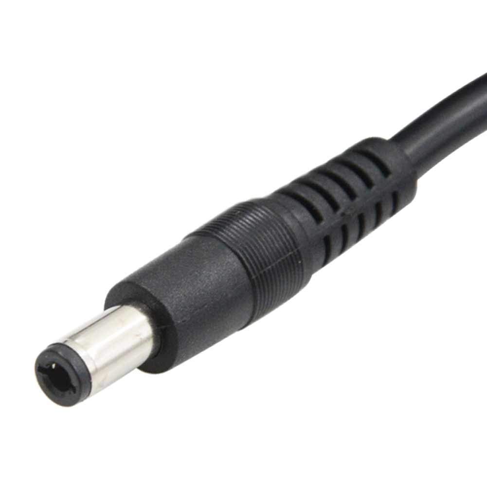 BEKER 2PCS Male to Male 5.52.1MM Plug DC Power Adapter Cable DC Extension Cable 5.5 x 2.1mm Male Plug to 5.5 x 2.1mm Male Adapter Extension Cable 3.3FT/1M