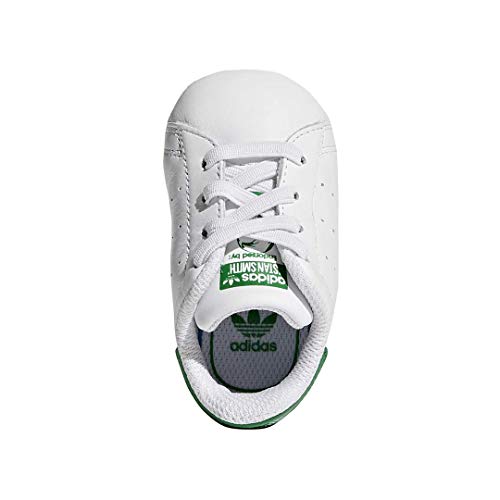 adidas Originals Baby Unisex Stan Smith White/White/Green 5K