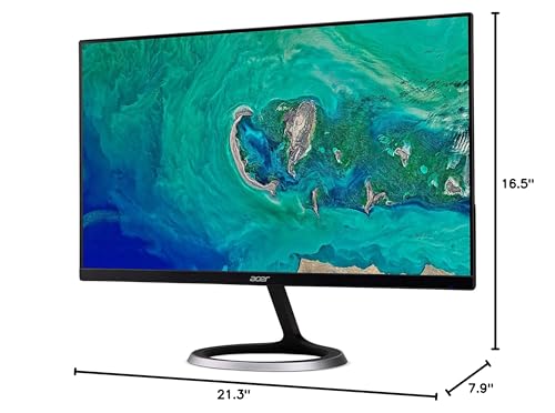 Acer ED246Y 23.8-Inch HDMI VGA (1920 x 1080) Widescreen Monitor, Black