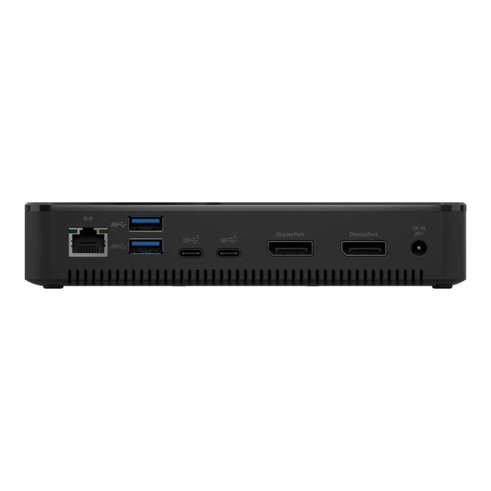 Belkin Thunderbolt 3 Dock Plus Thunderbolt 3 Cable - USB-C Hub - 8-In-1 Docking Station for MacOS & Windows, Dual 4K @60Hz, 40Gbps Transfer Speed, 60W Upstream Charging, w/ Ethernet & Audio Ports