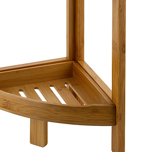 3-tier Corner Bathroom Shelf (9.05 X 9.05 X 24.4")