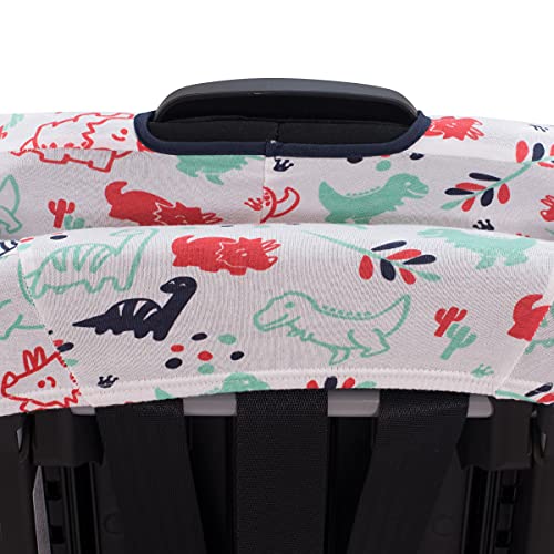 JYOKO Kids Cover Liner for car seat Compatible with Graco Extend2fit, 100% Cotton Made (Dino Party)