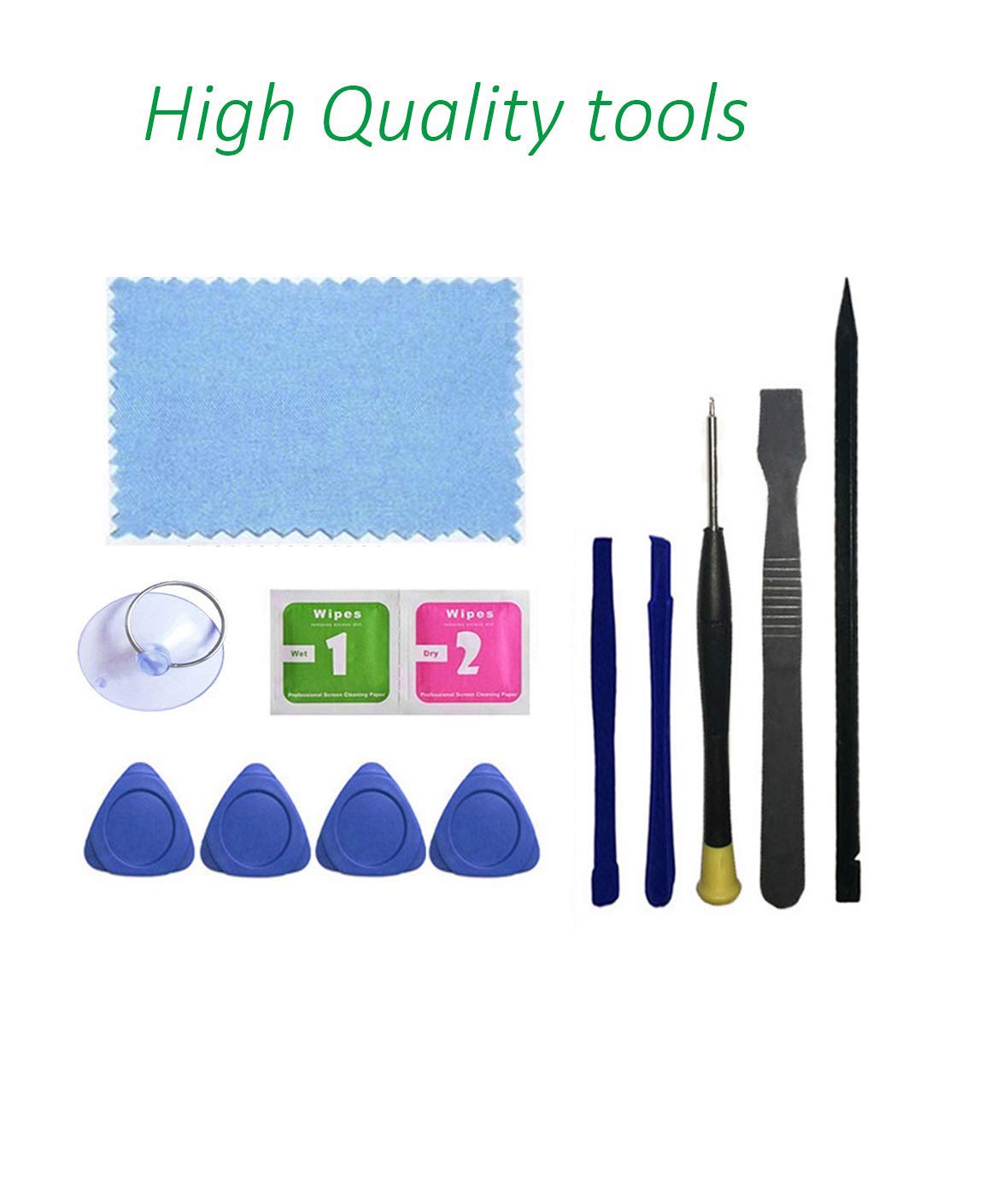 for iPad 8 2020 8th Generation Screen Replacement Digitizer 10.2" A2270 A2428 A2429 A2430 Touch Glass Assembly Includes Home Button+PreInstalled Adhesive+Toolkit,White