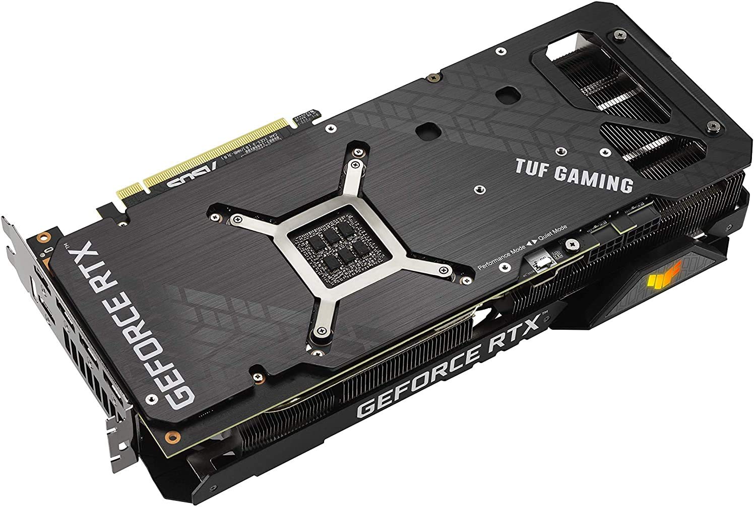 ASUS TUF Gaming NVIDIA GeForce RTX 3080 OC Edition Graphics Card, 10GB GDDR6X, PCIe 4.0, HDMI 2.1, DisplayPort 1.4a, Dual Ball Fan Bearings, GPU Tweak II w/ Mytrix HDMI Cable