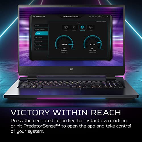 Acer Predator Helios 300 Gaming Laptop | 12th Gen Intel i7-12700H | GeForce RTX 3060 GPU | 17.3" Full HD 144Hz 3ms IPS Display | 16GB DDR5 | 512GB Gen 4 SSD | Killer Wi-Fi 6E | PH317-56-70XJ
