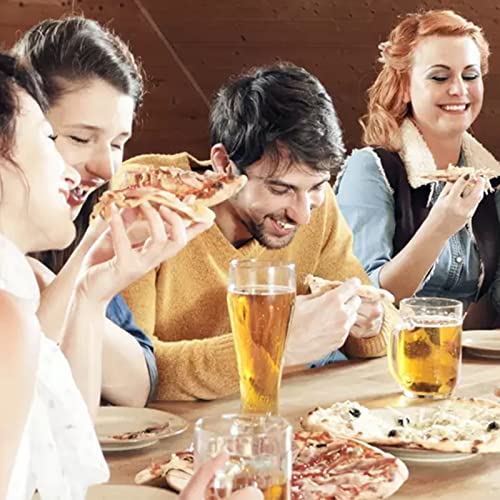 2 PCS Dough Trays for Pizza, Commercial Pizza Dough Proofing Box, BPA FREE,Durable Pizza Storage Container, 14" x 10.3" Large Capacity Pizza Dough Containers, Home Pizza Dough Trays with Handles