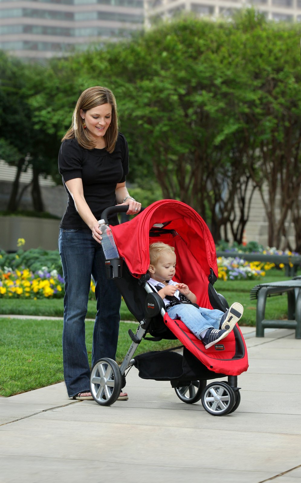 Adult Cup Holder for Britax Single and Double B-Agile Strollers