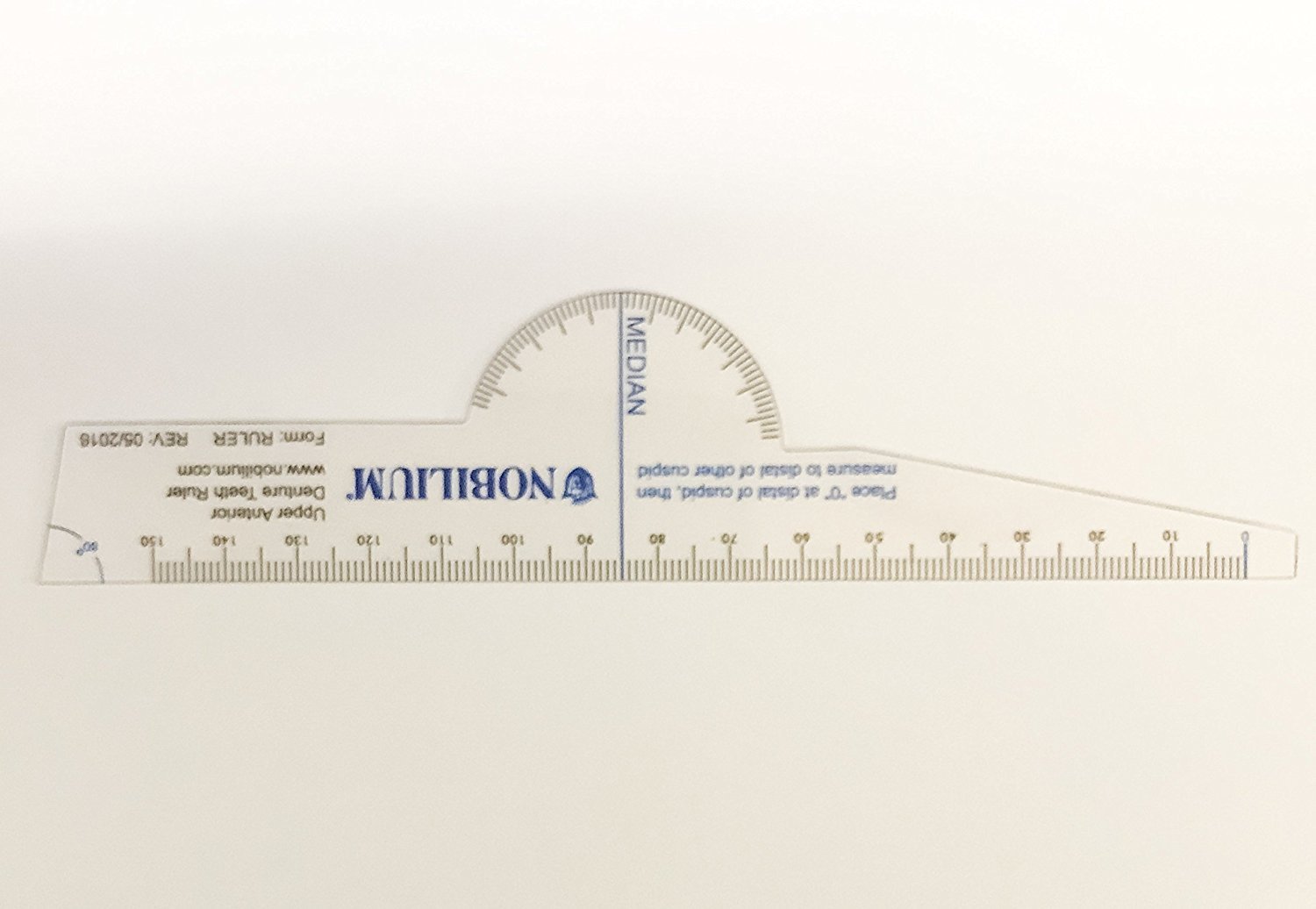 3 Pack Flexible Ruler Dentsply Denture Trubyte Millimeter Dental Lab