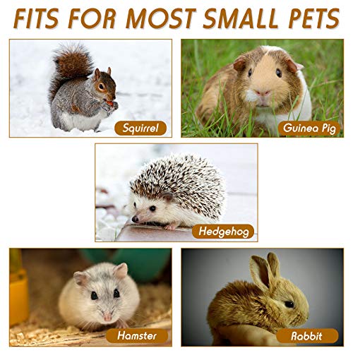 Small Pet Cage Hammock, Double-Layer Rat Hammock Hanging Bed, Warm Ferret Cage Hammock, Pet Swinging Bed for Sugar Glider Fleece Chinchilla Parrot Guinea Pig Squirrel Hamster Playing Sleeping