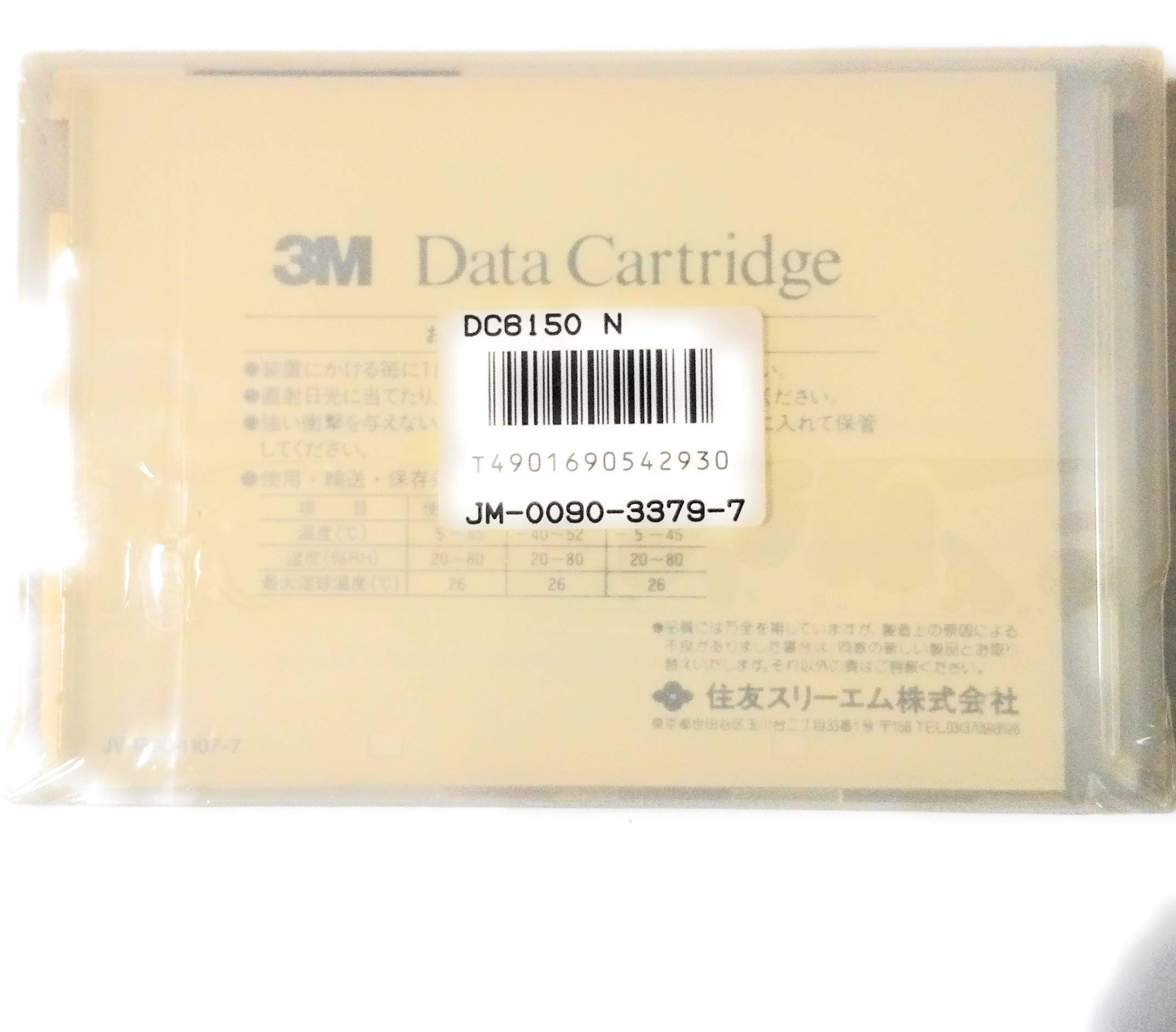 3M DC6150 DC6150 150MGB SLR-1 QIC Media Cartridge, Recertified