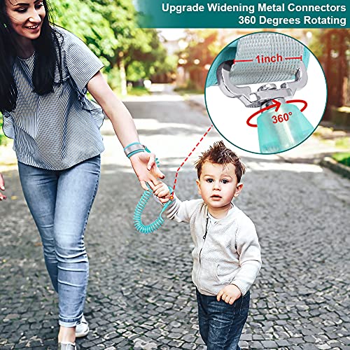 Child Wrist Leashes for Toddlers 8.2 Feet Anti Lost Wrist Link to Wrist Leash for Kids Keep Your Kid Close and Safe in Crowded Place with Locks