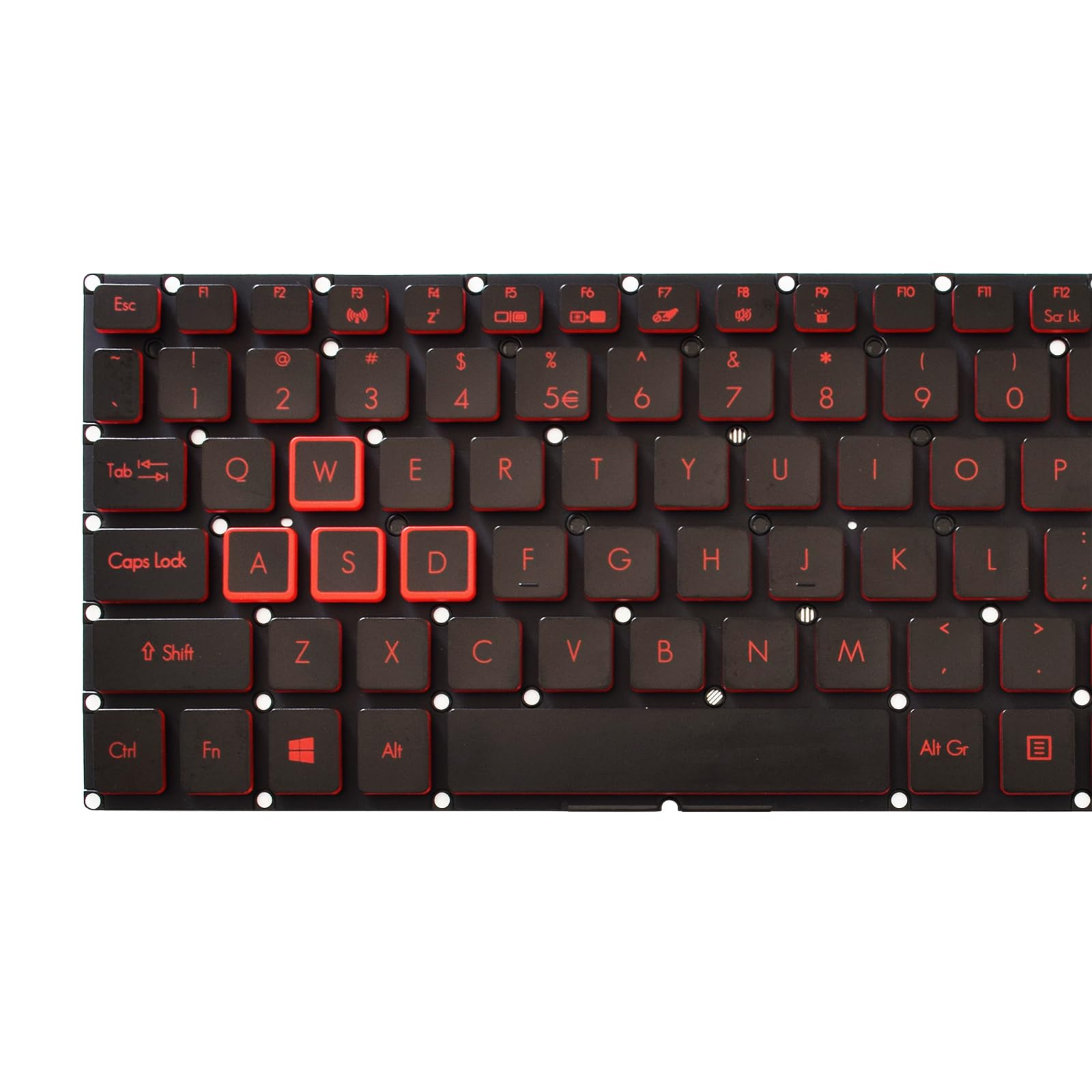 SUNMALL Replacement Keyboard with Backlit Compatible with Acer AN515-31 AN515-41 AN515-42 AN515-51 AN515-52 AN515-53 N17C1 Black US Layout