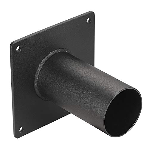fqpvo Straight Arm Wall Mount Bracket for Slip Fit Lights (2 3/8inch), Slip Fitter Tenon Adaptor
