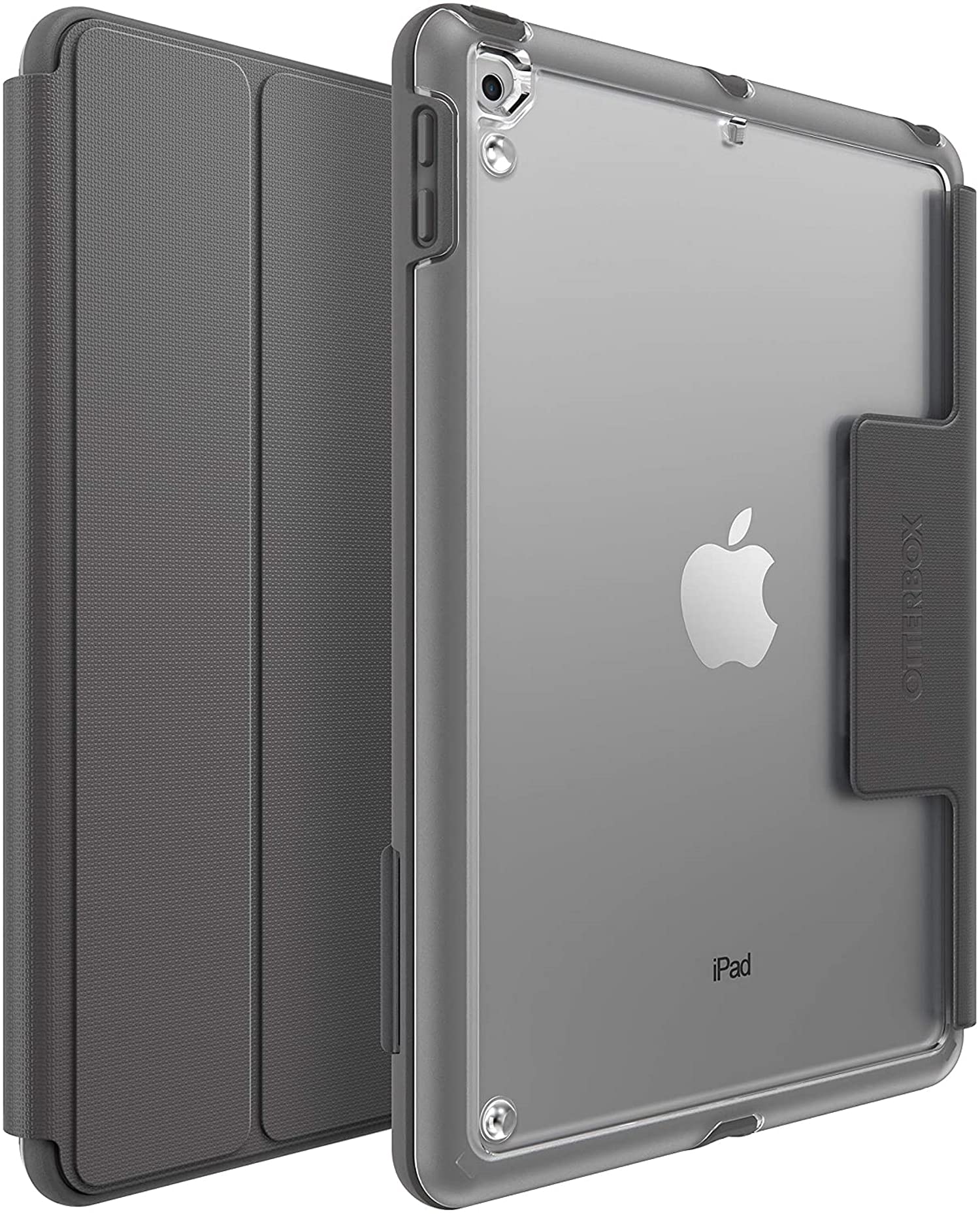 OtterBox Unlimited Folio for Apple iPad 9.7 Inch (5th/6th Gen) - Clear/Grey - Non-Retail Packaging