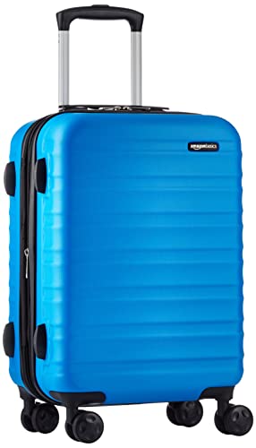 Amazon Basics 21-Inch Hardside Spinner, Light Blue