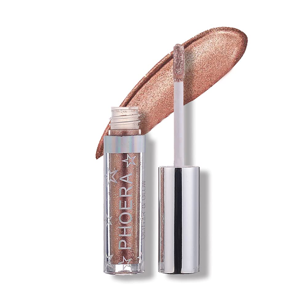 KDOWES Liquid Eyeshadow, Waterproof Glitter Shimmer Sparkle Eye Stick Easy To Wear Long Lasting Eyeliner Eye Pencil Makeup Cosmetics(106)