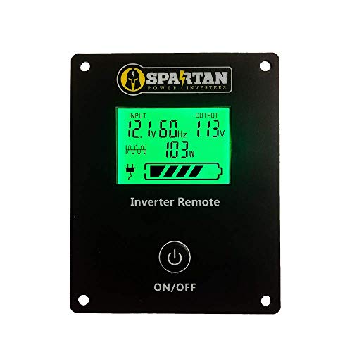 1000 Watt Pure Sine Wave Power Inverter by Spartan Power SP-PS1000 12V to 120V AC